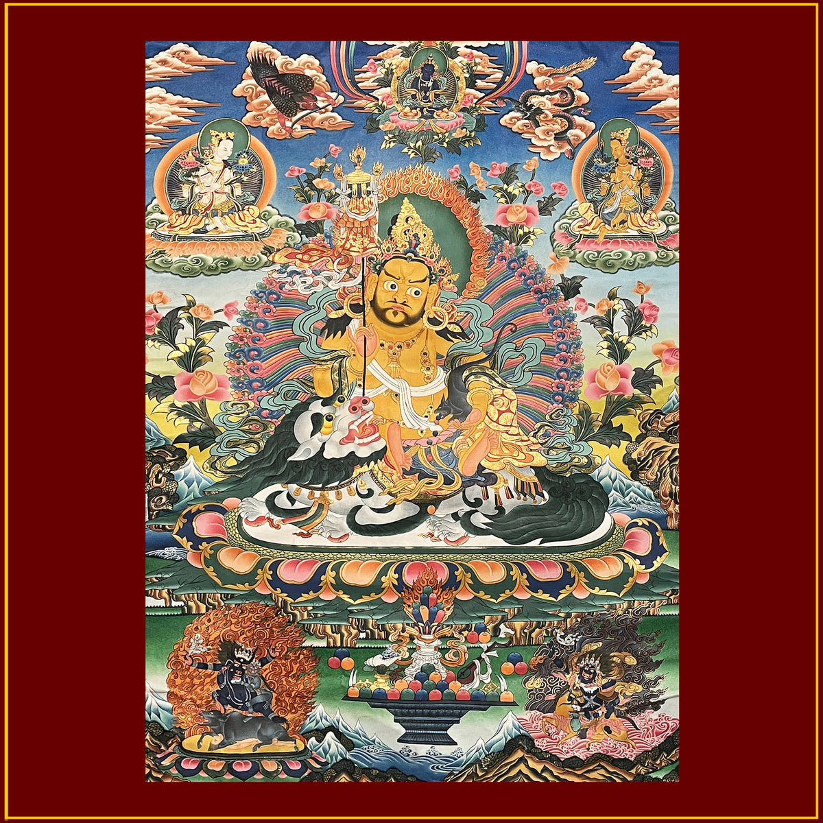 Vaisravana Photo – Prayer Flags & Dharma Banners from Radiant Heart Studios